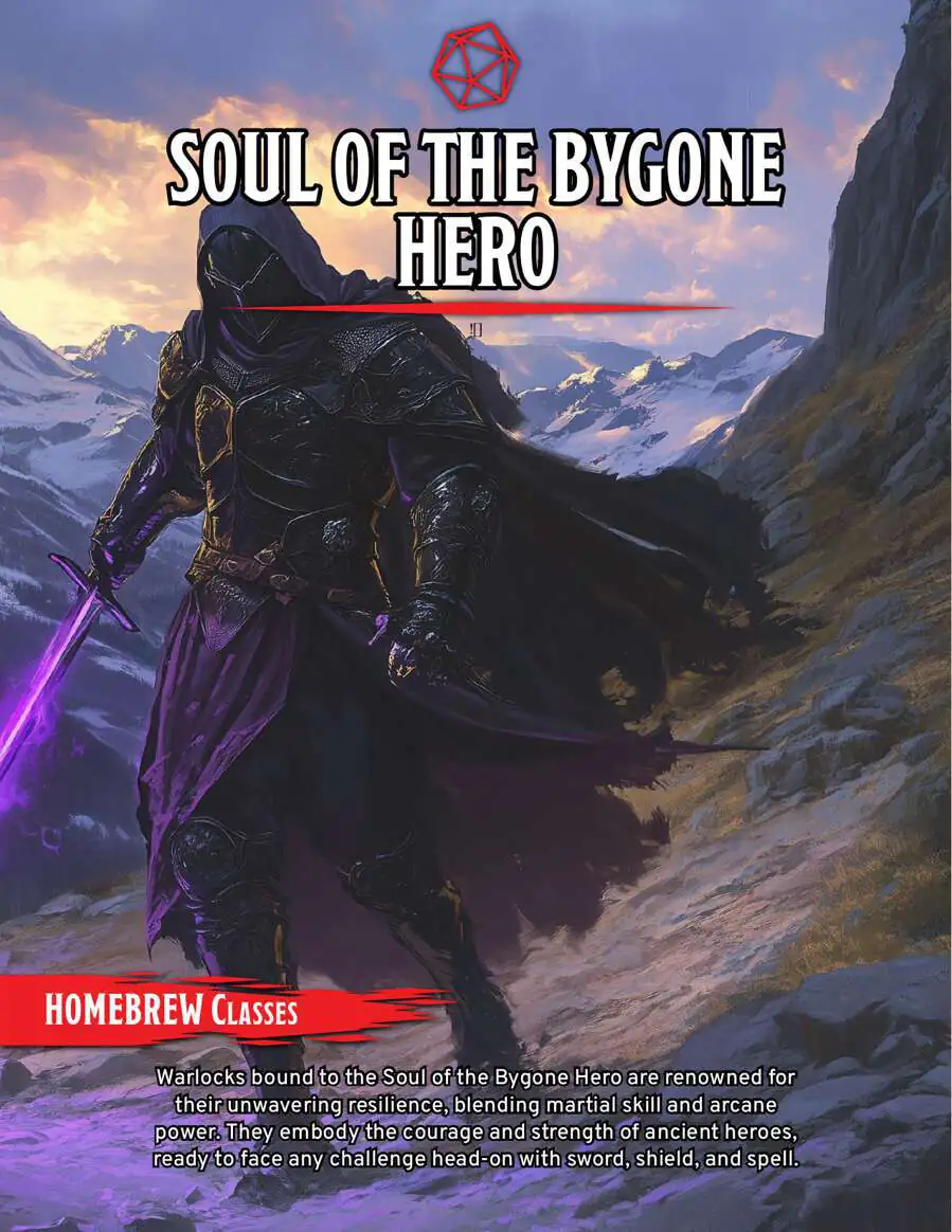 Soul of the Bygone Hero (5E Warlock Subclass) - Ximena | DriveThruRPG