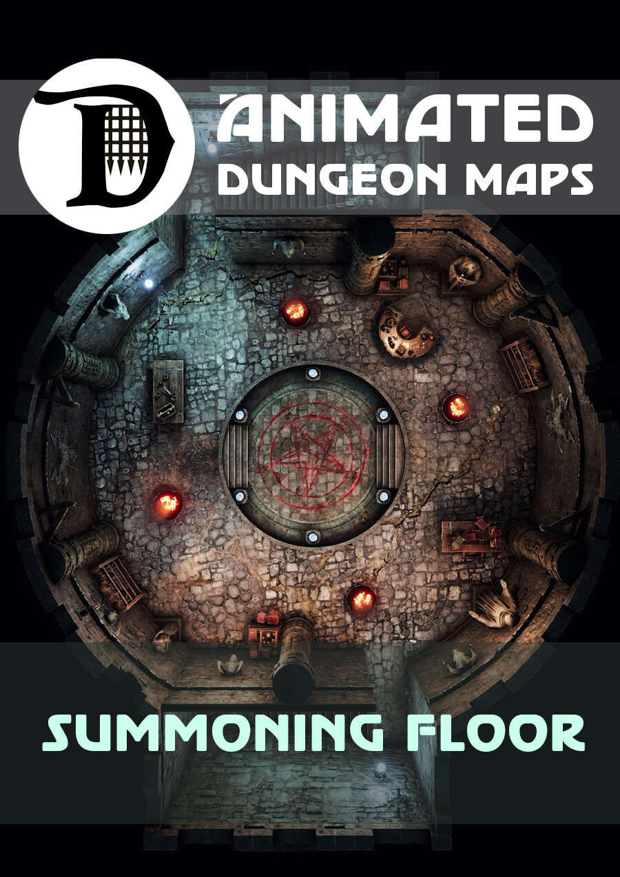 Advanced Animated Dungeon Maps: Summoning Floor - Animated Dungeon Maps ...