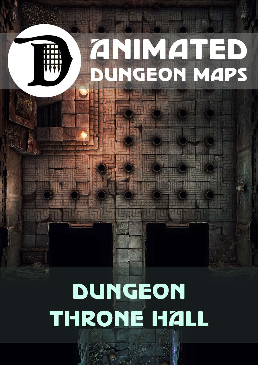 Animated Dungeon Maps: Dungeon Throne Hall - Animated Dungeon Maps ...