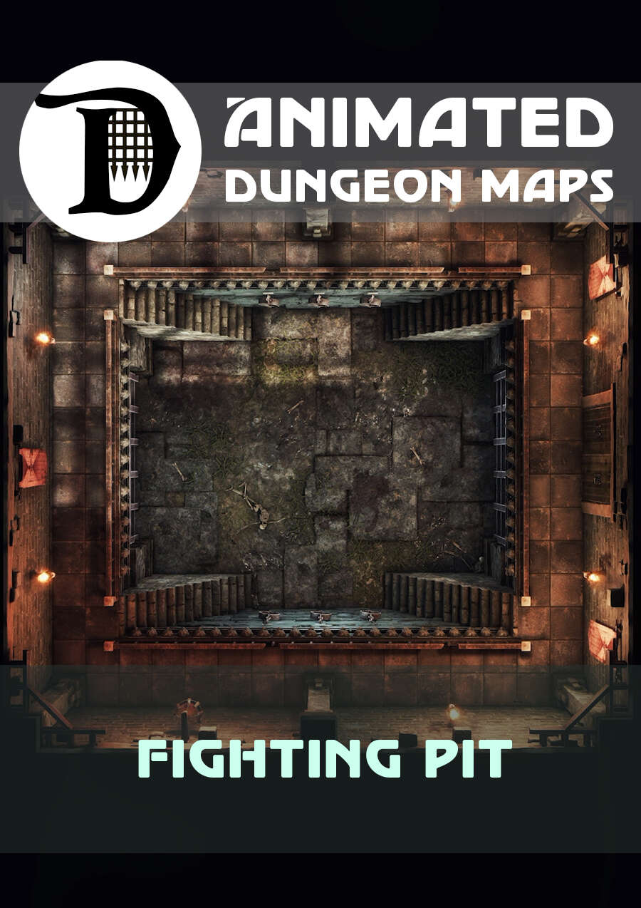 Advanced Animated Dungeon Maps: Fighting Pit - Animated Dungeon Maps ...