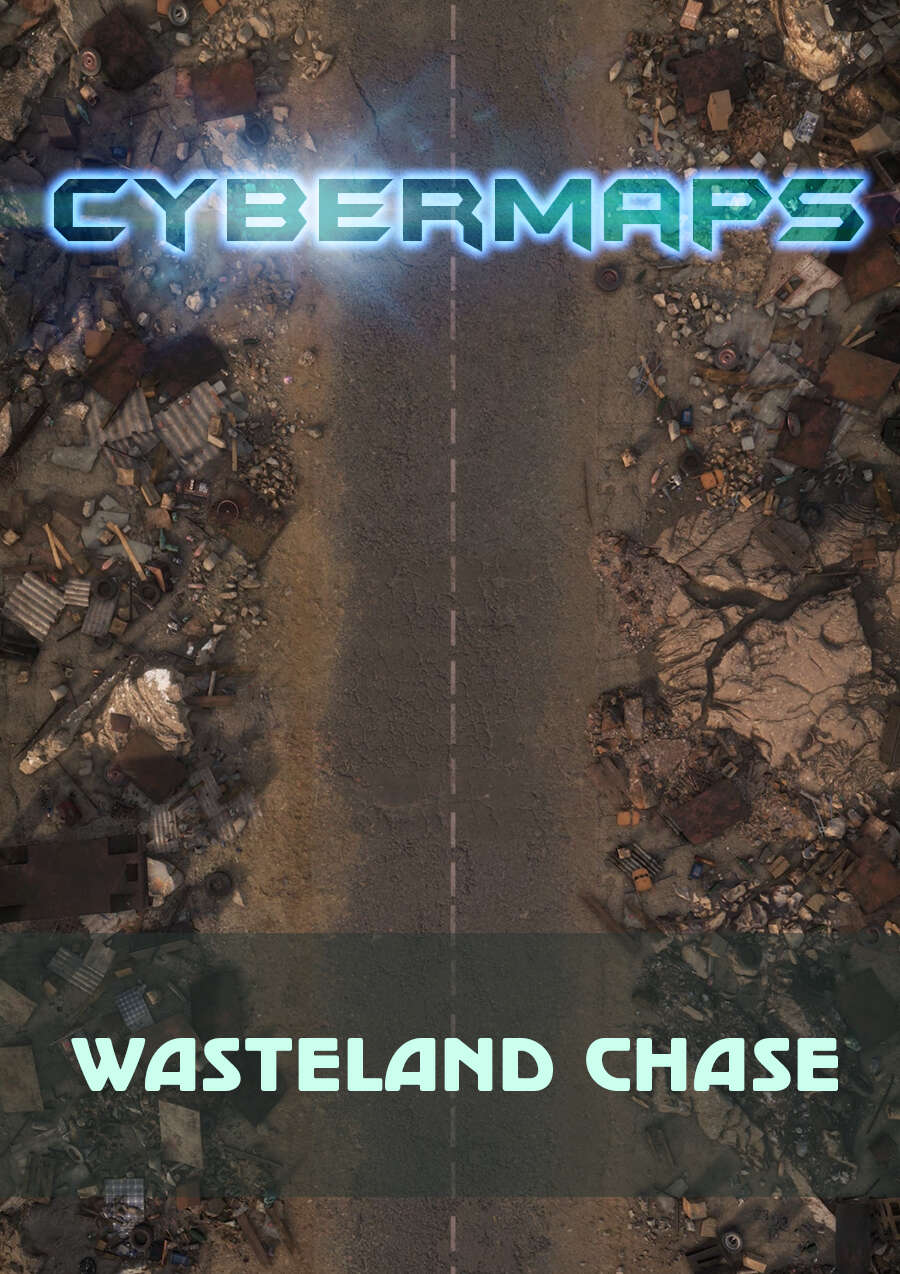 Cybermaps: Wasteland Chase - Animated Dungeon Maps | DriveThruRPG