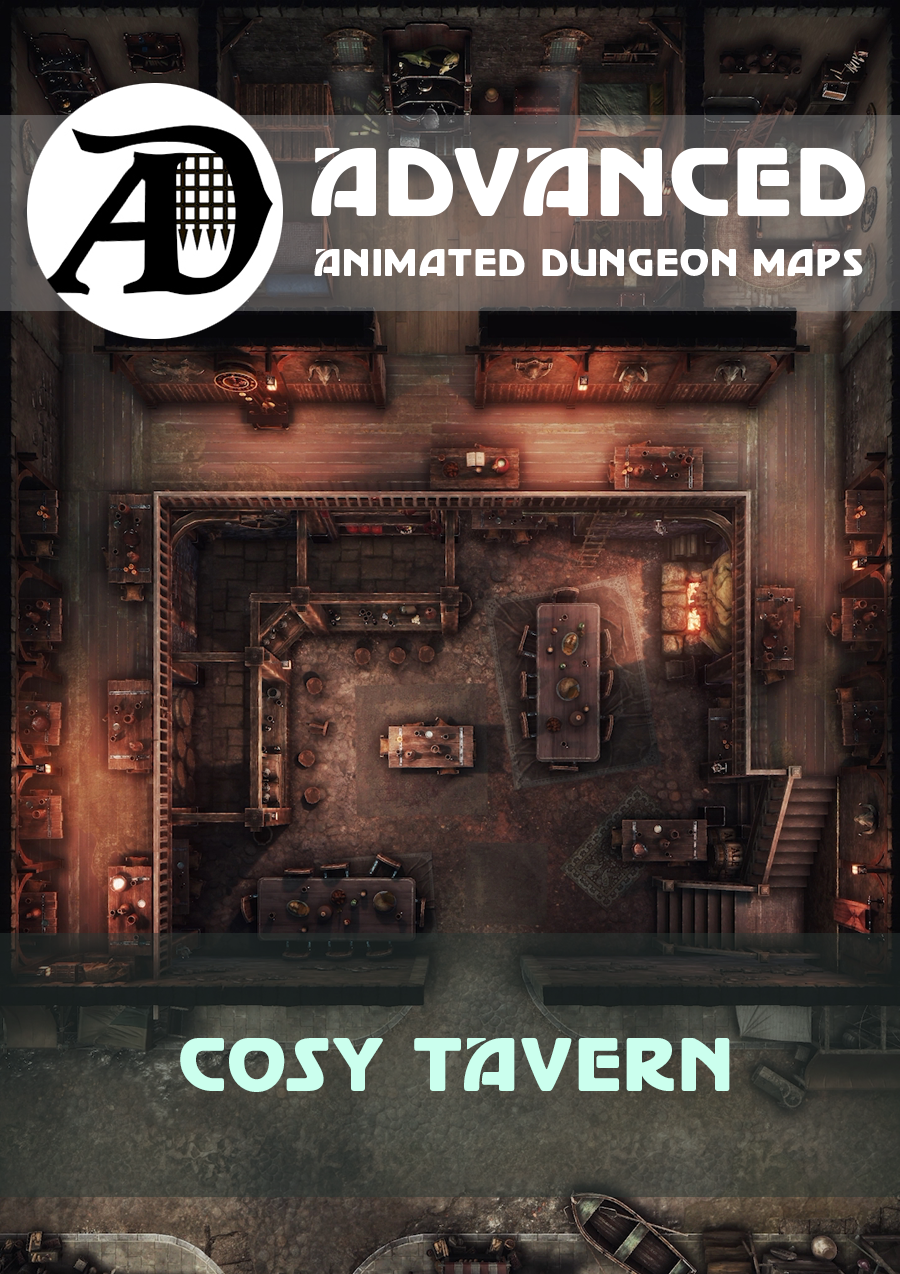 Advanced Animated Dungeon Maps: Cosy Tavern - Animated Dungeon Maps ...