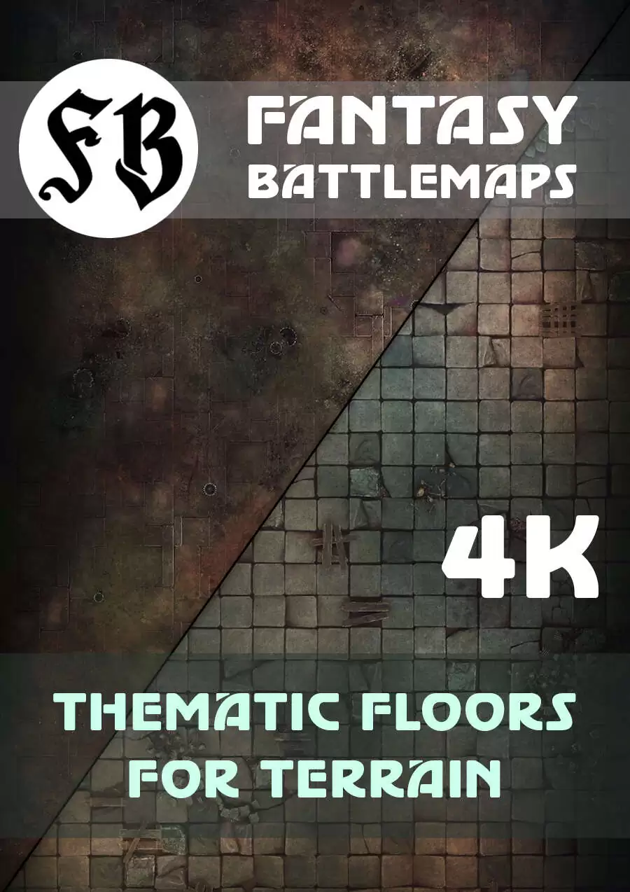 Fantasy Battlemaps: Thematic Floors for Terrain 4k - Animated Dungeon ...