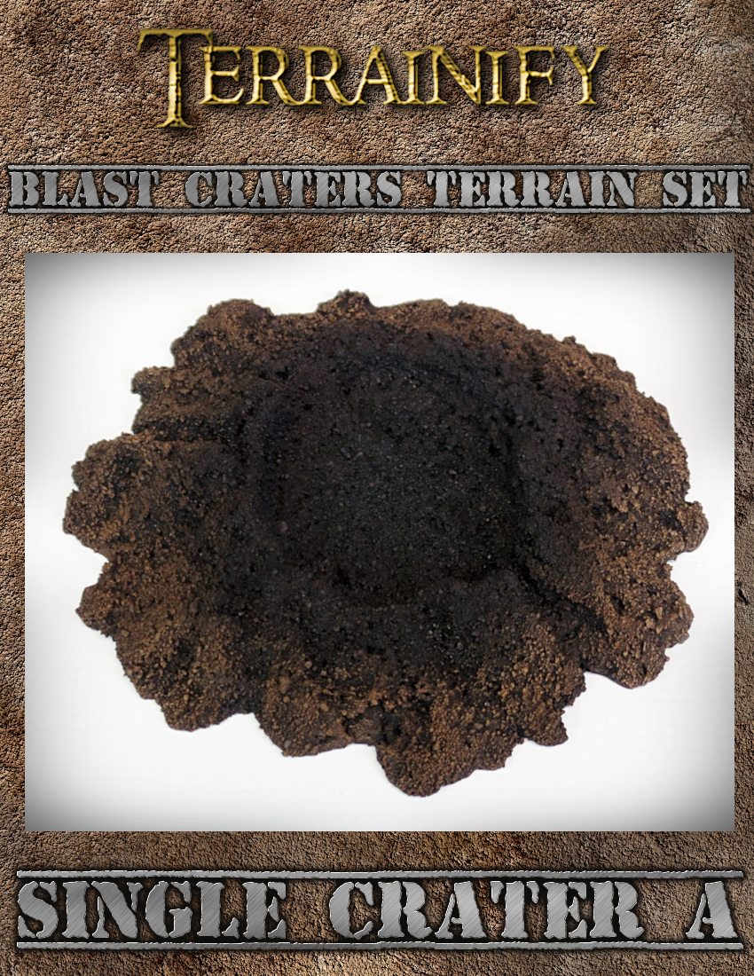 Blast Craters: Single Crater A - Red Mage Games | DriveThruRPG