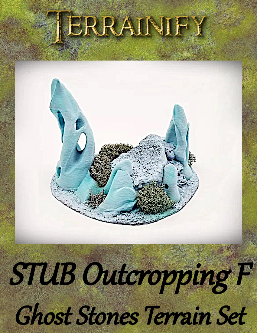 Ghost Stones: STUB Outcropping F - Red Mage Games | DriveThruRPG