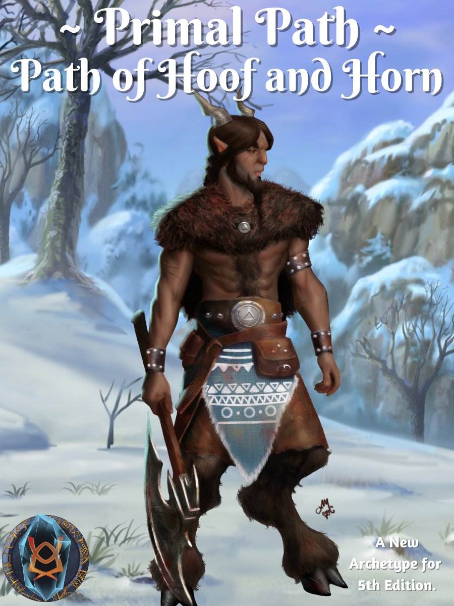 Primal Path: Path of Hoof and Horn - Underground Oracle Publishing | 5e ... Primal Path: Path of Hoof and Horn - Underground Oracle Publishing | 5e ...