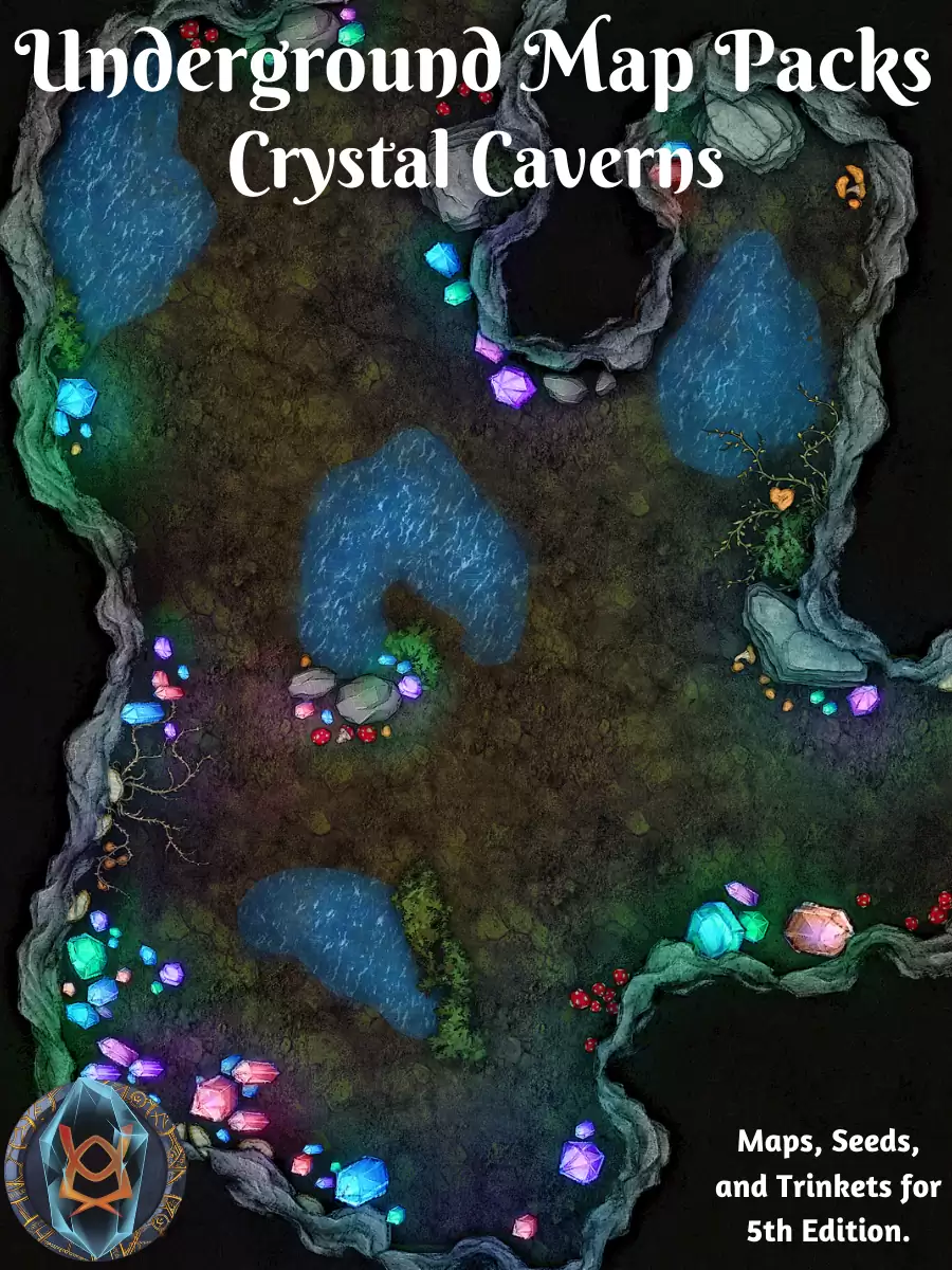 Underground Map Packs: Crystal Caverns - Underground Oracle Publishing ...
