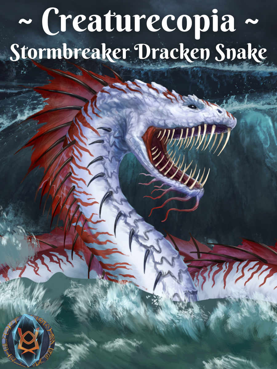 Creaturecopia: Stormbreaker Dracken Snake - Underground Oracle ...
