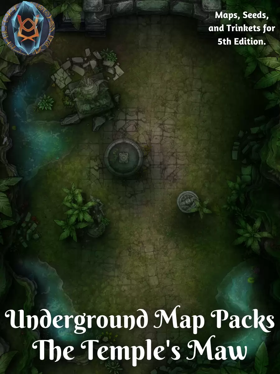 Underground Map Packs: The Temple's Maw - Underground Oracle Publishing ...