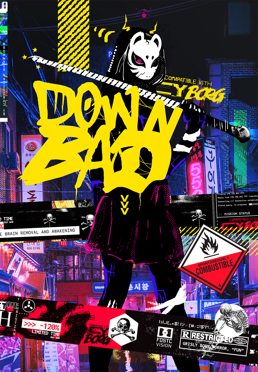 Down Bad | CY_BORG Adventures - Christian Eichhorn | DriveThruRPG
