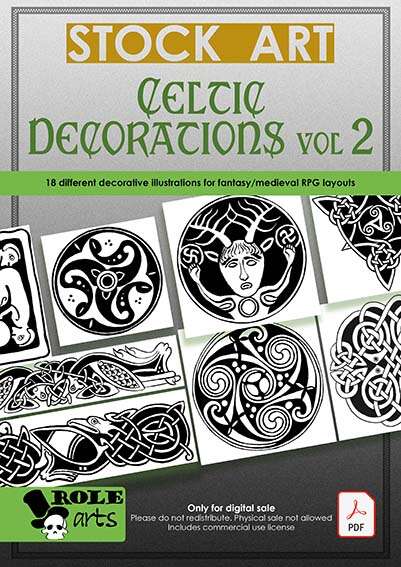 Celtic Decorations Vol 2 Stock Art - Role Arts | DriveThruRPG