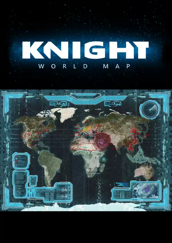 Knight - World Map - Antre Monde Éditions | DriveThruRPG