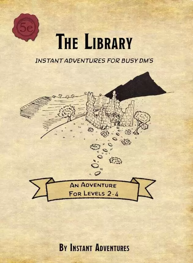 The Library - Instant Adventures | DriveThruRPG
