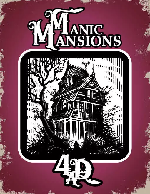 Manic Mansions - Alexey Aparin | 4AD Cards | 4AD: Adventure Decks ...