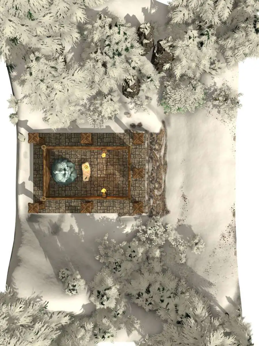MAP last raid / L'ultima incursione Temple - Uno Critico | MAP | DriveThruRPG