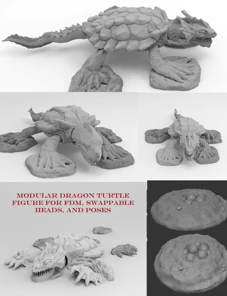 Dragon Turtle Set - Dragon Workshop | DriveThruRPG