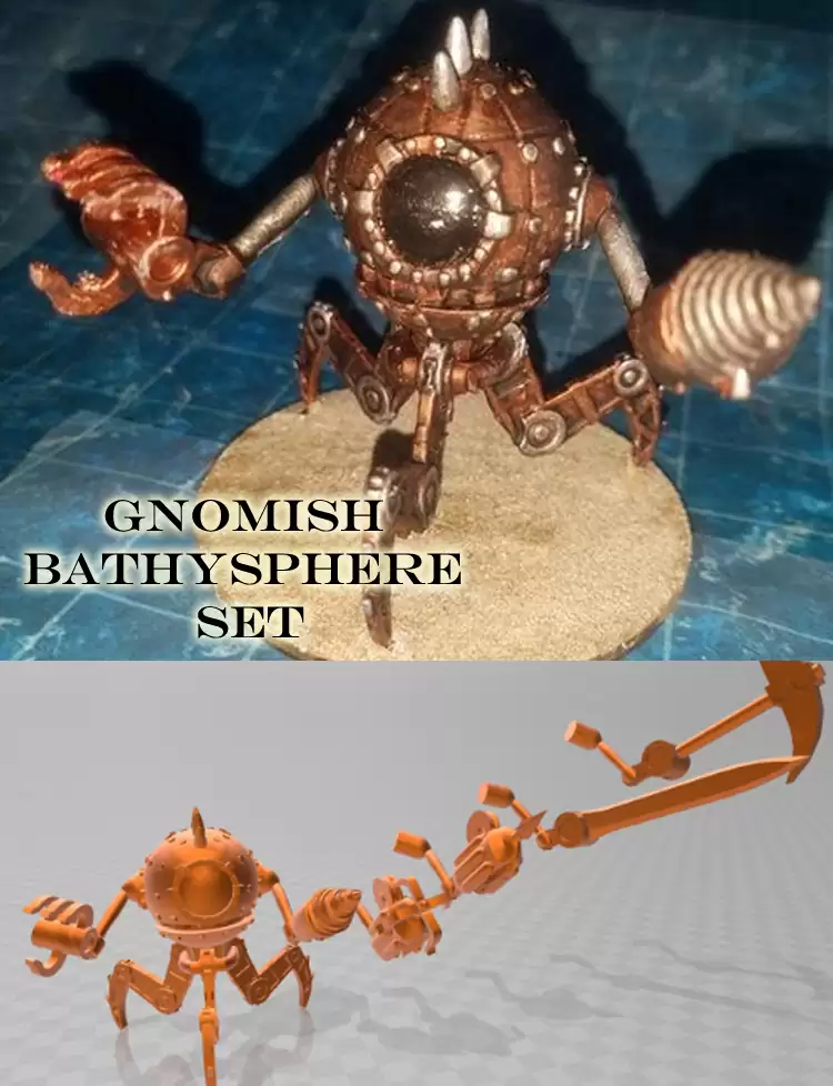 Gnomish bathysphere - Dragon Workshop | DriveThruRPG