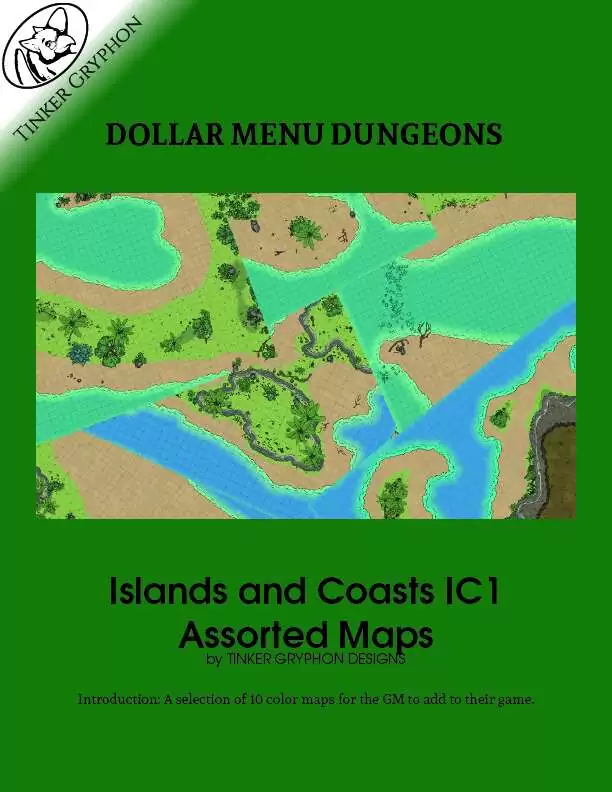 Color Islands and Coasts IC1 - Dollar Menu Dungeons - Tinker Gryphon ...