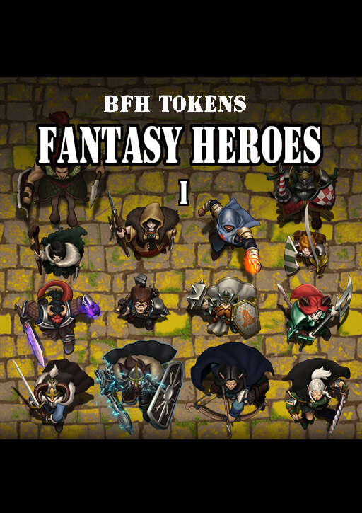 Fantasy Heroes Set 1 - Bernardo Hasselmann | DriveThruRPG