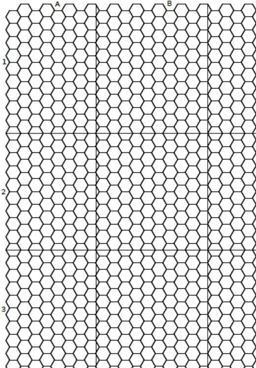 BLANK HEX MAPS IN DIFFERENT SIZES AND FORMATS VOLUME 1 - Obscure ...