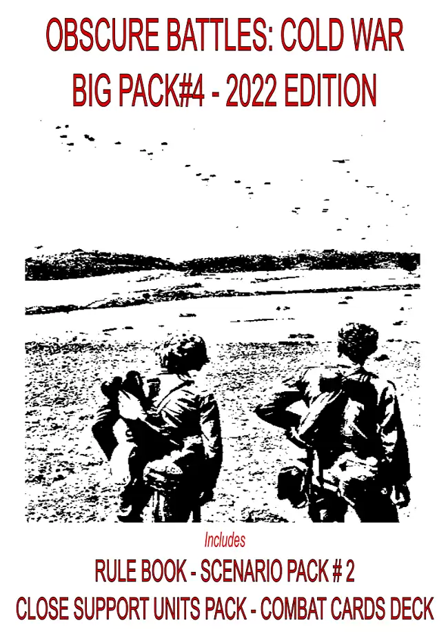 OBSCURE BATTLES 2 - COLD WAR - BIG PACK#4 (BASE GAME+SCEN PACK2+COMBAT ...