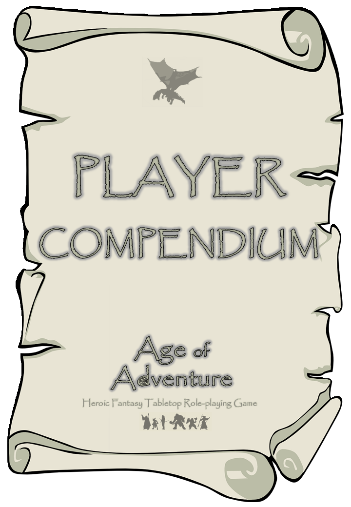 Age of Adventure RPG: Player Compendium (v2.3) - adrian young games | DriveThruRPG