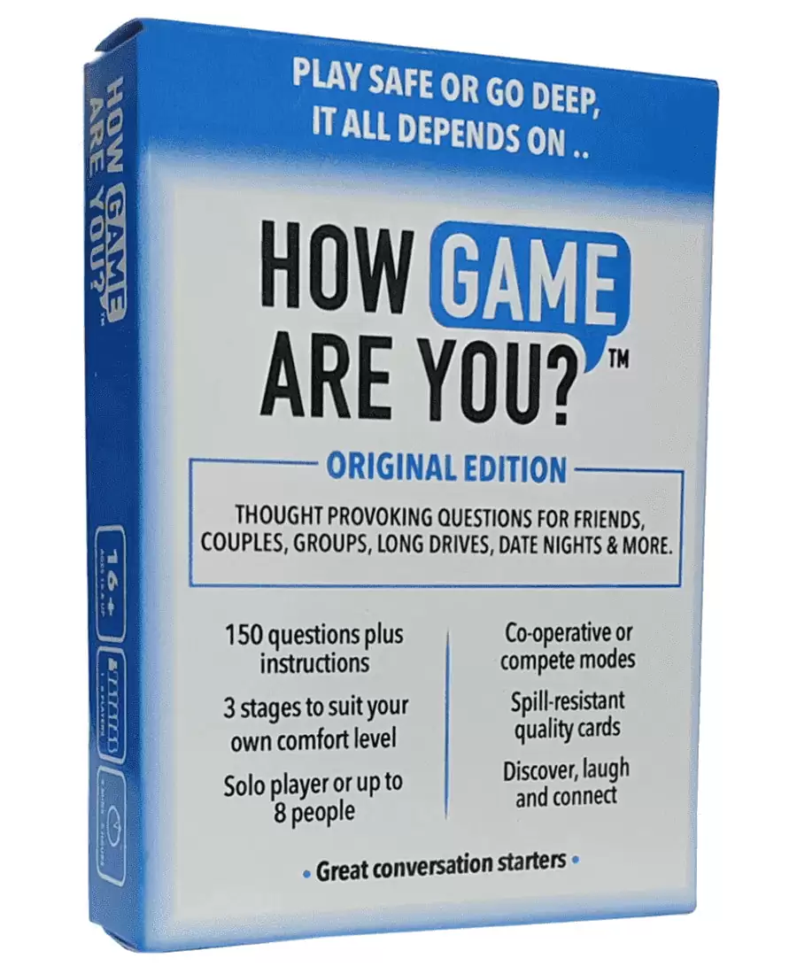 How Game Are You?™ - ORIGINAL EDITION question cards - How Game Are You ...