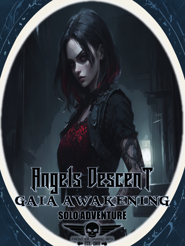 Gaia Awakening - Solo Adventure - Angels Descent - Frontier Gaming | DriveThruRPG