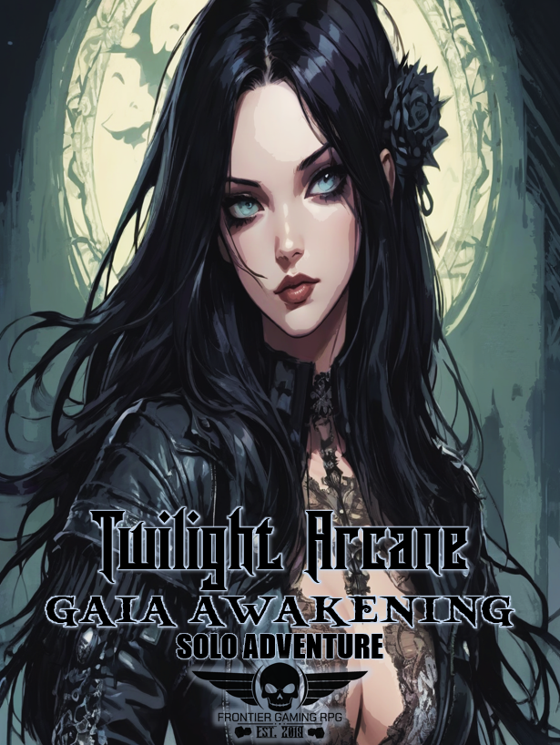 Gaia Awakening - Solo Adventure - Twilight Arcane - Frontier Gaming | DriveThruRPG