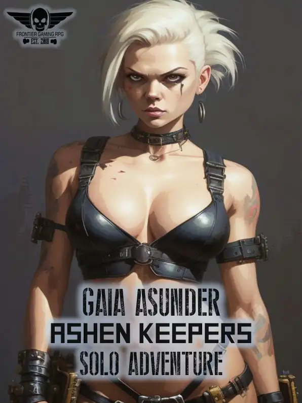 Gaia Asunder - Solo Adventure - Ashen Keepers - Frontier Gaming | DriveThruRPG