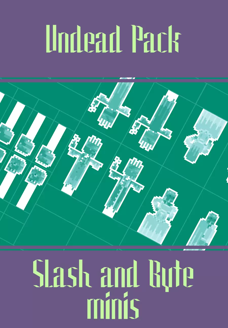 Undead Mini Set - Slash & Byte Minis | Slash & Byte Minis | DriveThruRPG