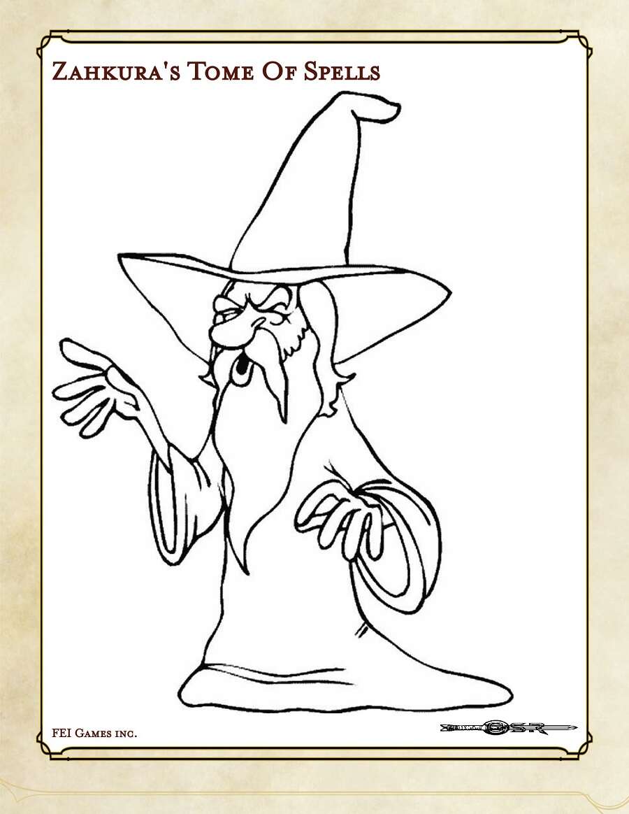 Zahkura's Tome Of Spells - 18 New 1st-3rd Level B/X OSR Spells - FEI ...