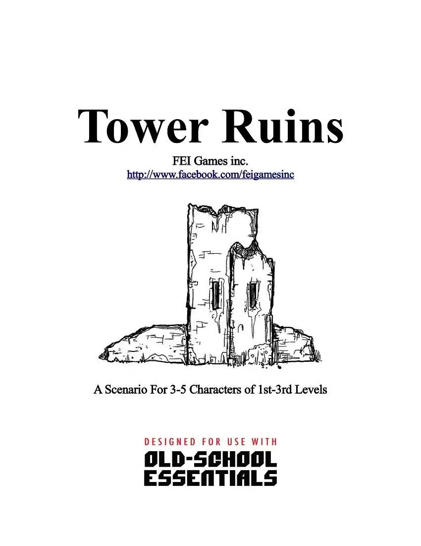 Tower Ruins - FEI Games inc. | DriveThruRPG