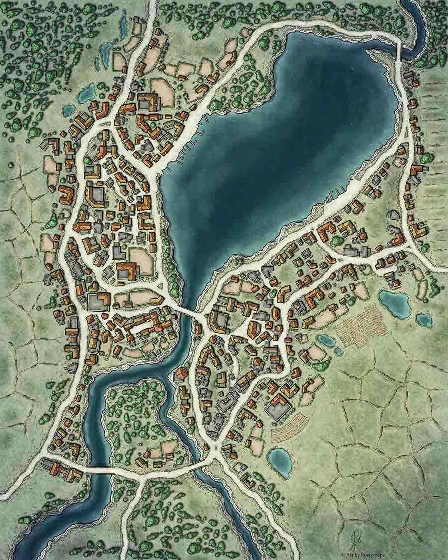 Weasaros City Map Pack - Rustymaps | DriveThruRPG