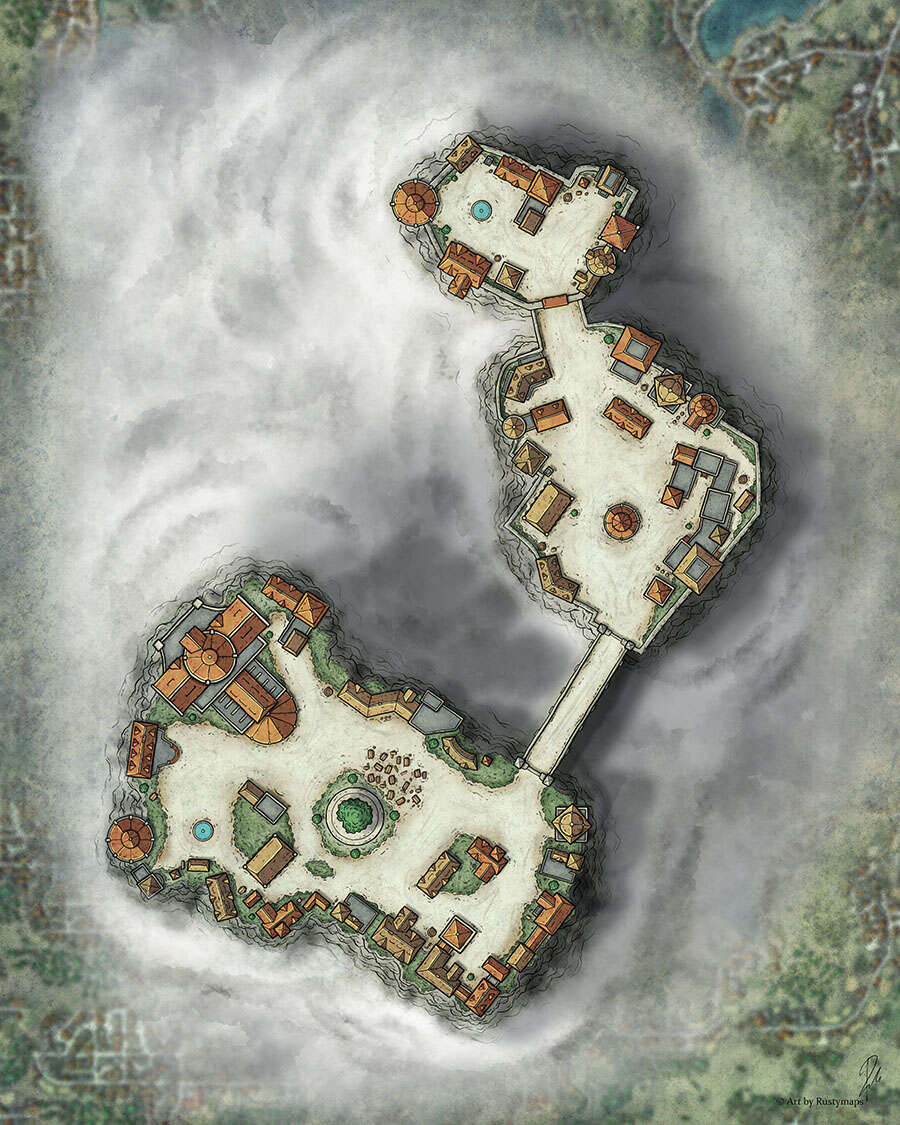 Mever City Map Pack - Rustymaps | DriveThruRPG