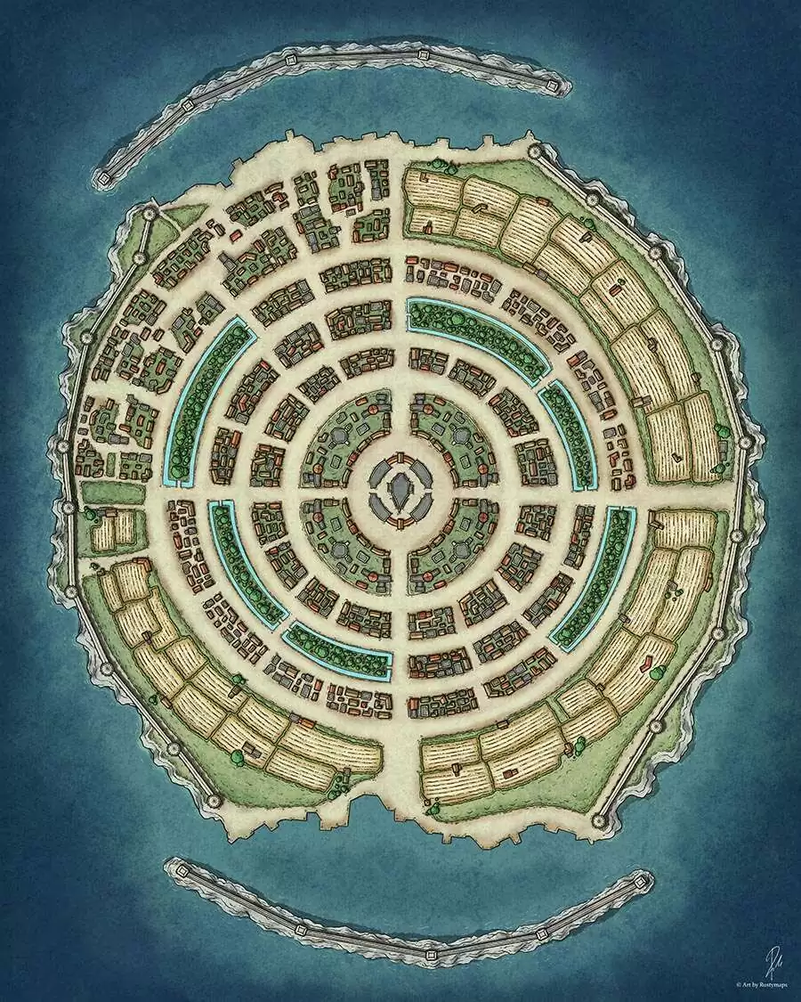 Lonelystar City Map Pack - Rustymaps | DriveThruRPG