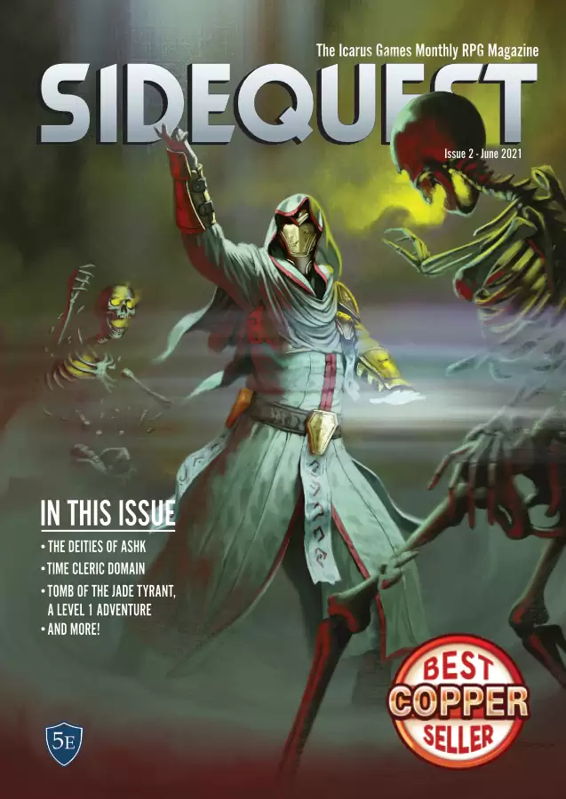 SIDEQUEST Issue 2 June 2021 - Icarus Games | DriveThruRPG