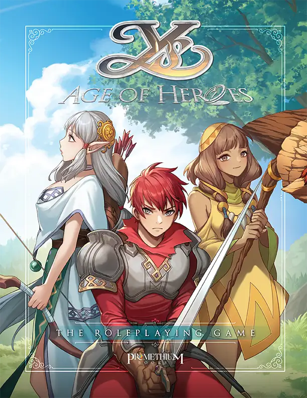 Ys: Age of Heroes - Promethium Books | DriveThruRPG