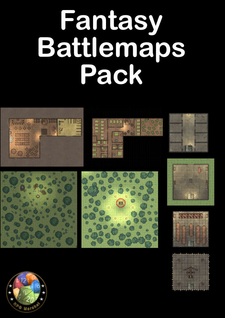Fantasy Battlemaps Pack - RPG Marshal | Fantasy | DriveThruRPG