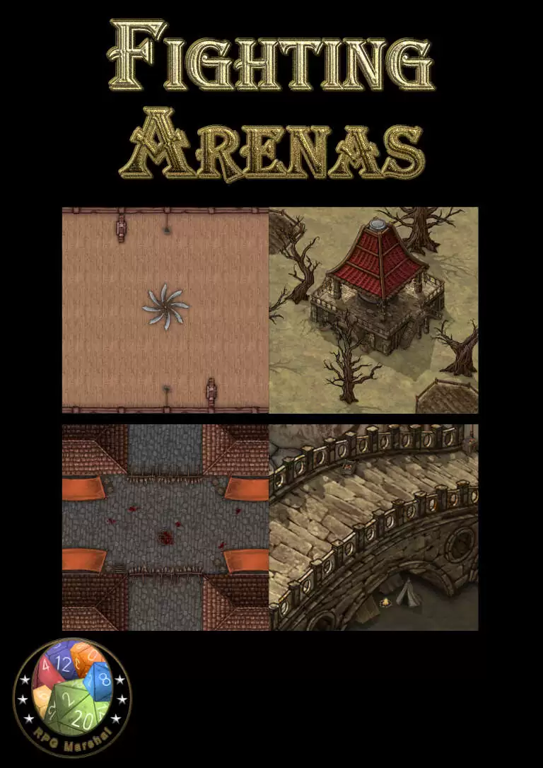 Fighting Arenas - RPG Marshal | Fantasy | DriveThruRPG