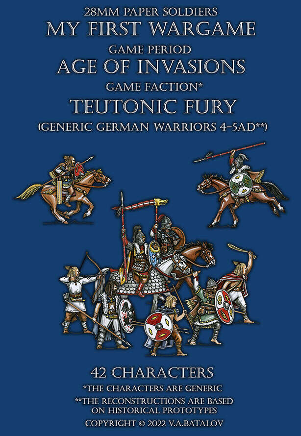 Teutonic Fury. German warriors 4-5AD - Vyacheslav Batalov | 05 Roman ...
