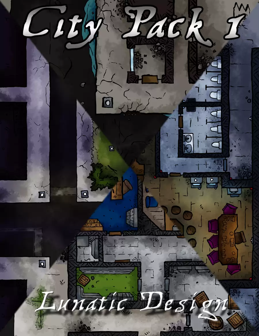 City Pack 1 - Lunatic Design | DriveThruRPG
