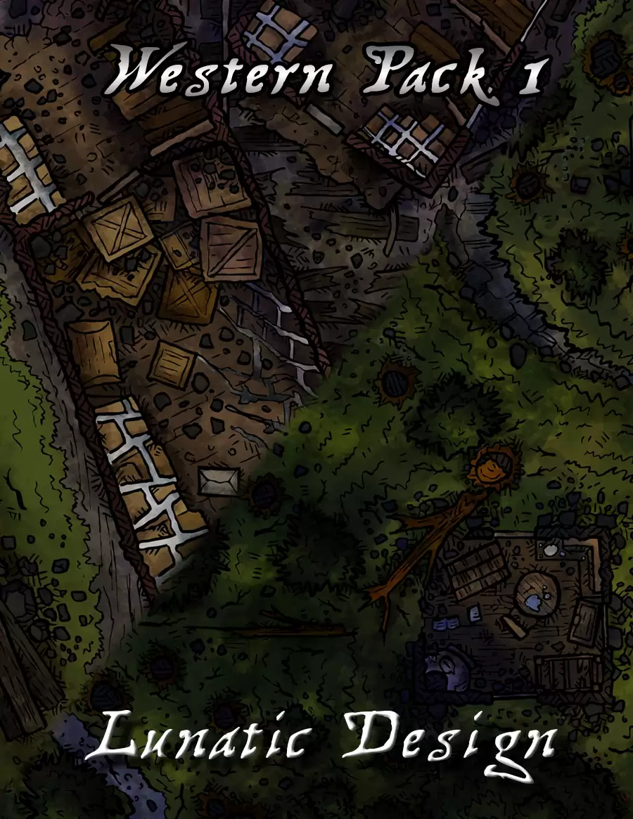 Western Pack 1 - Lunatic Design | DriveThruRPG