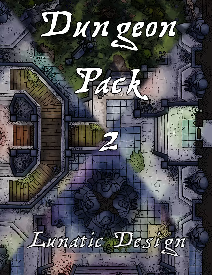 Dungeon Pack 2 - Lunatic Design | DriveThruRPG
