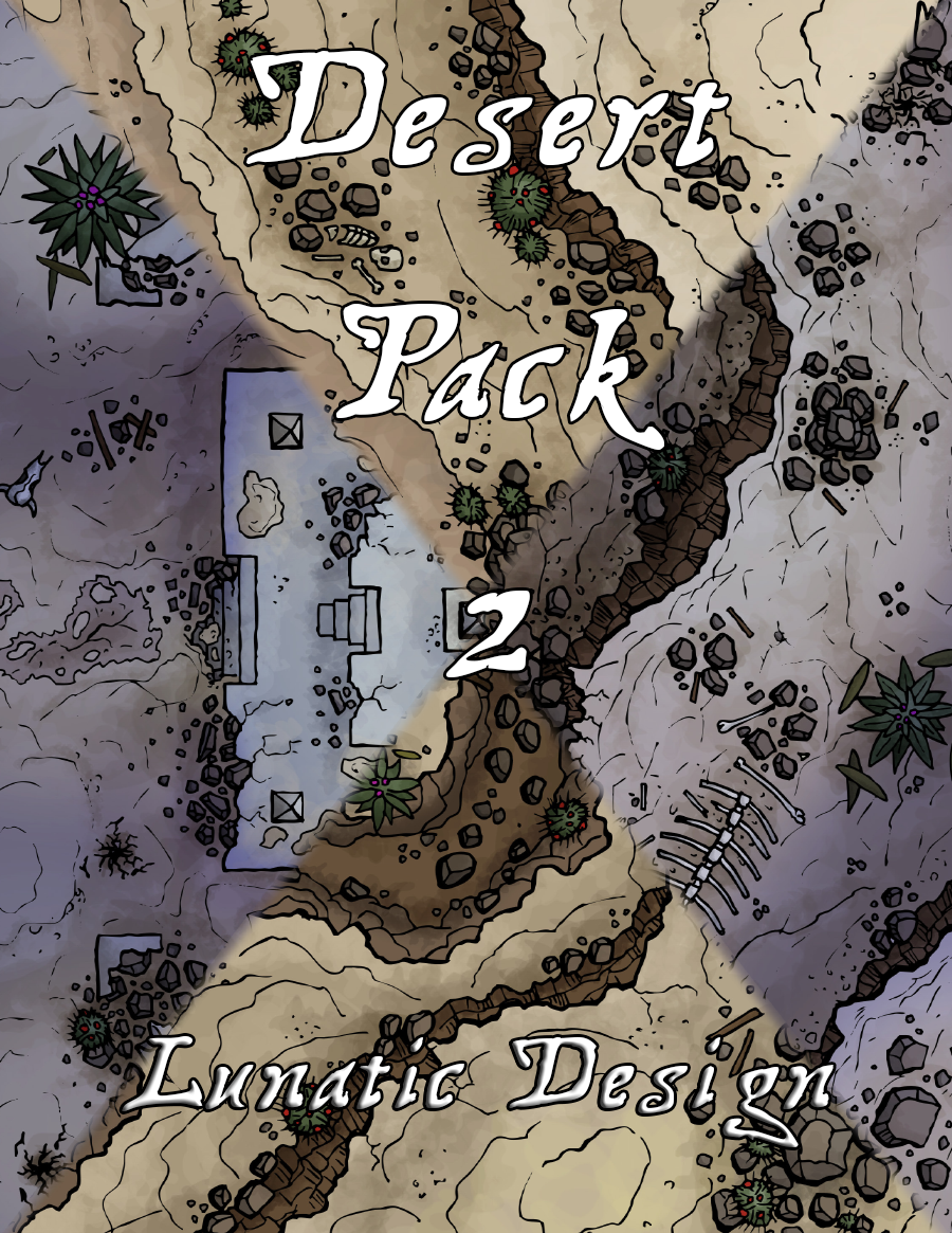 Desert Pack 2 - Lunatic Design | DriveThruRPG