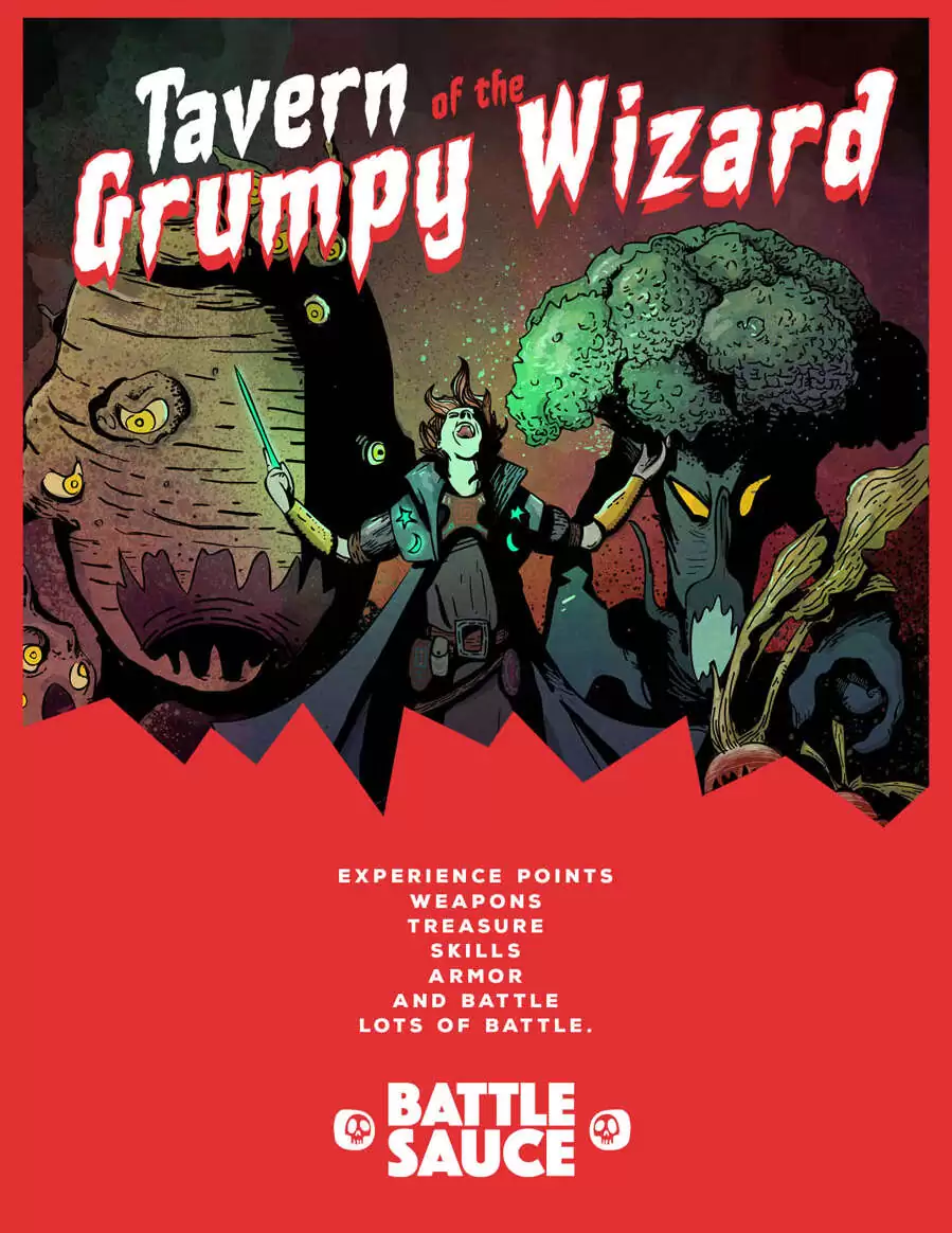 Tavern of the Grumpy Wizard - BattleSauce | DriveThruRPG