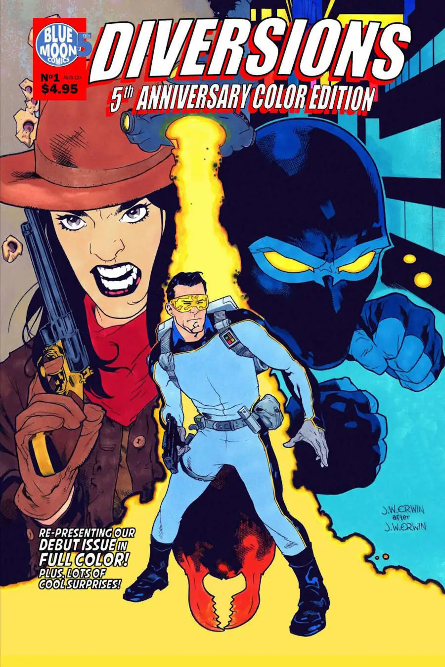 Diversions 5th Anniversary Color Edition #1 - Blue Moon Comics Group ...