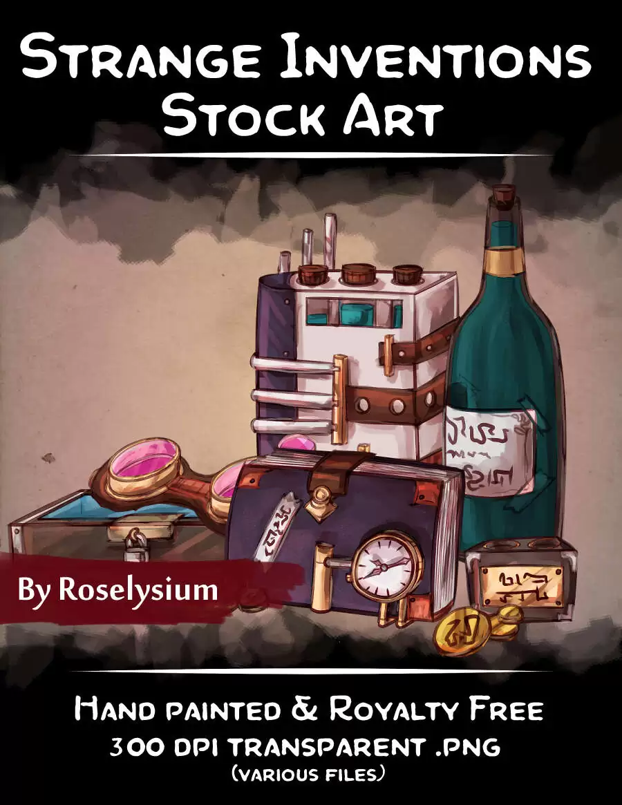 Strange Inventions - Stock Art - Roselysium | Stock Art - Items & Other ...