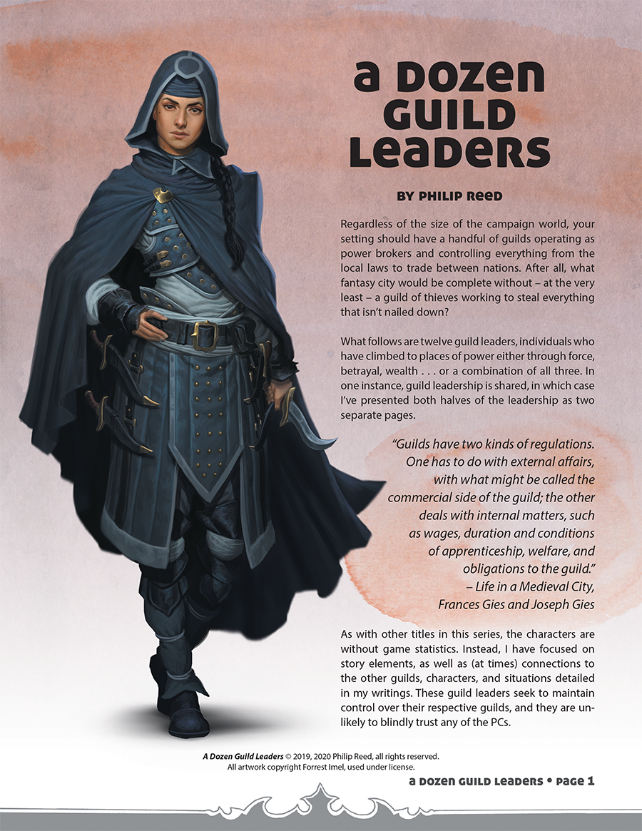 Medieval Guild Masters