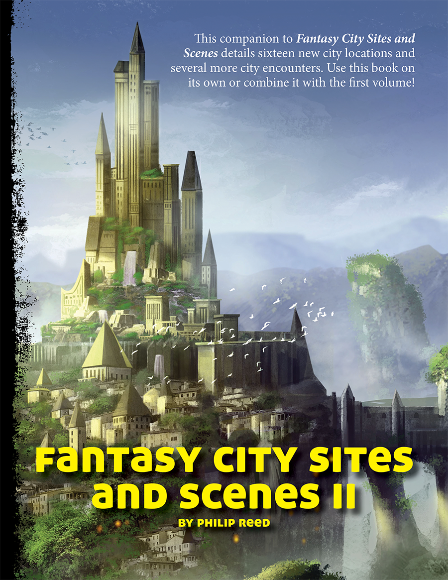 Fantasy City Sites and Scenes II - Philip Reed Games | DriveThruRPG